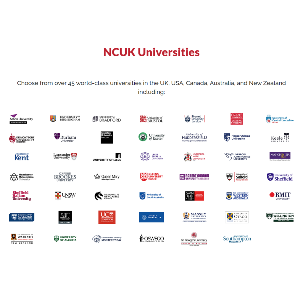 NCUK Foundation Students - UTB